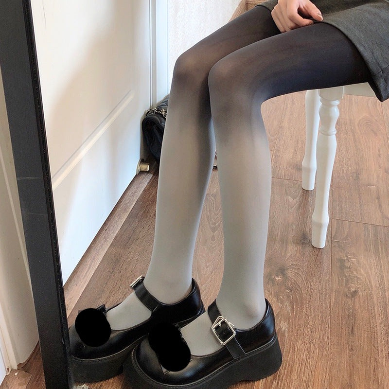 Velvet Gray Gradient Stockings – Urclover